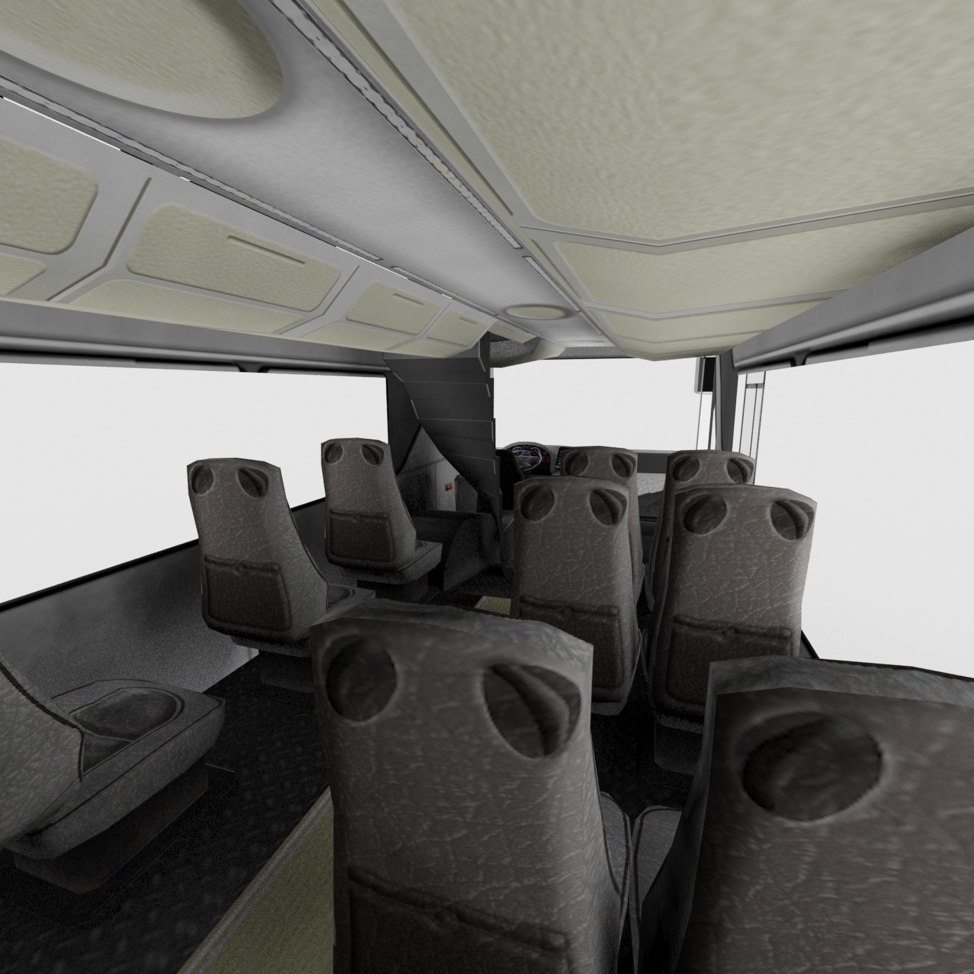 coach bus 3d model
