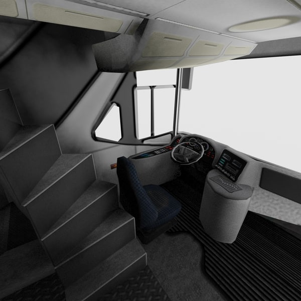 coach bus 3d model