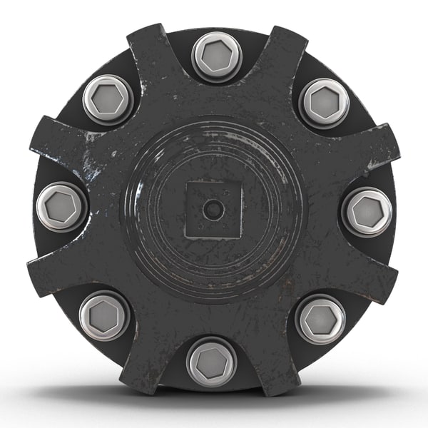 3d industrial end cap 3 model