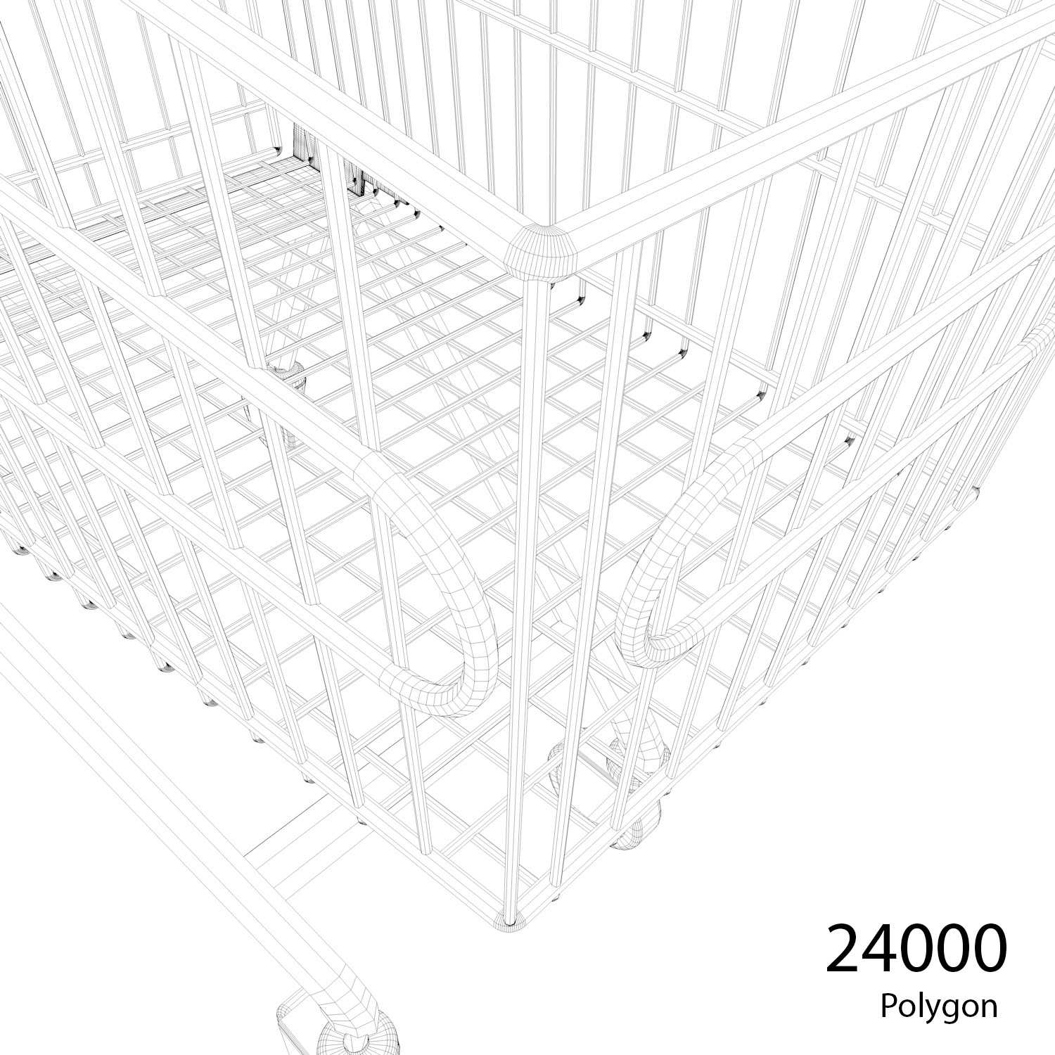 cart 3d model