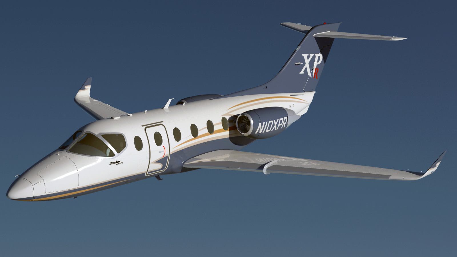 hawker 400 xpr c4d