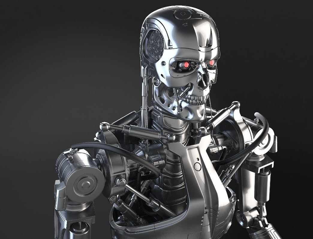 Terminator t 800 3D-Modell - TurboSquid 1065460