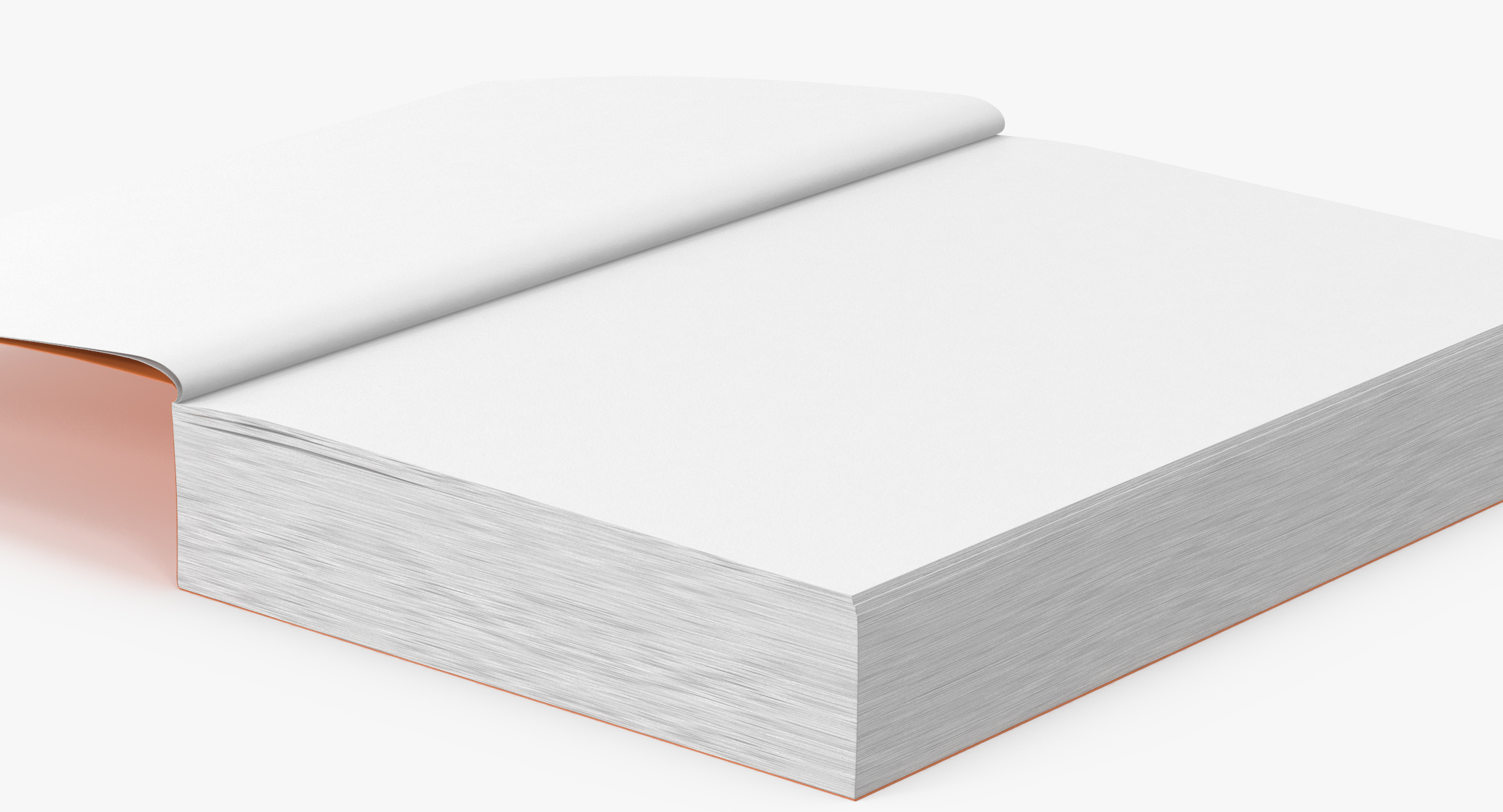 3d model generic book 5 poses