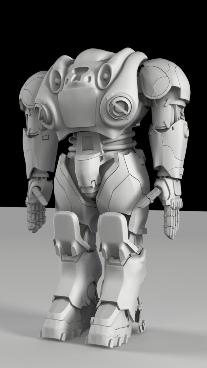 3d robo model