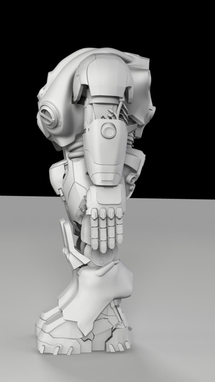 3d robo model