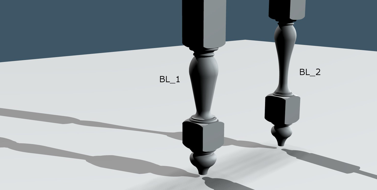 3d legs furniture table 1