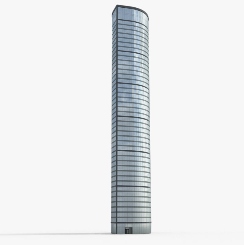 3d tall building model