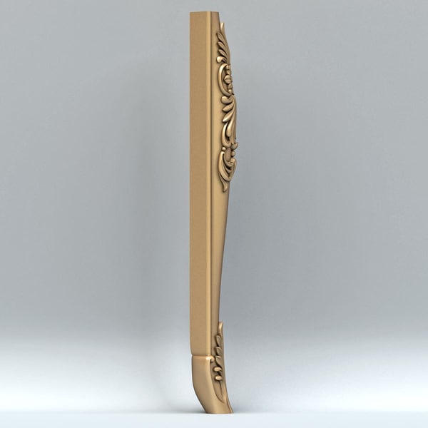 furniture leg 3d model