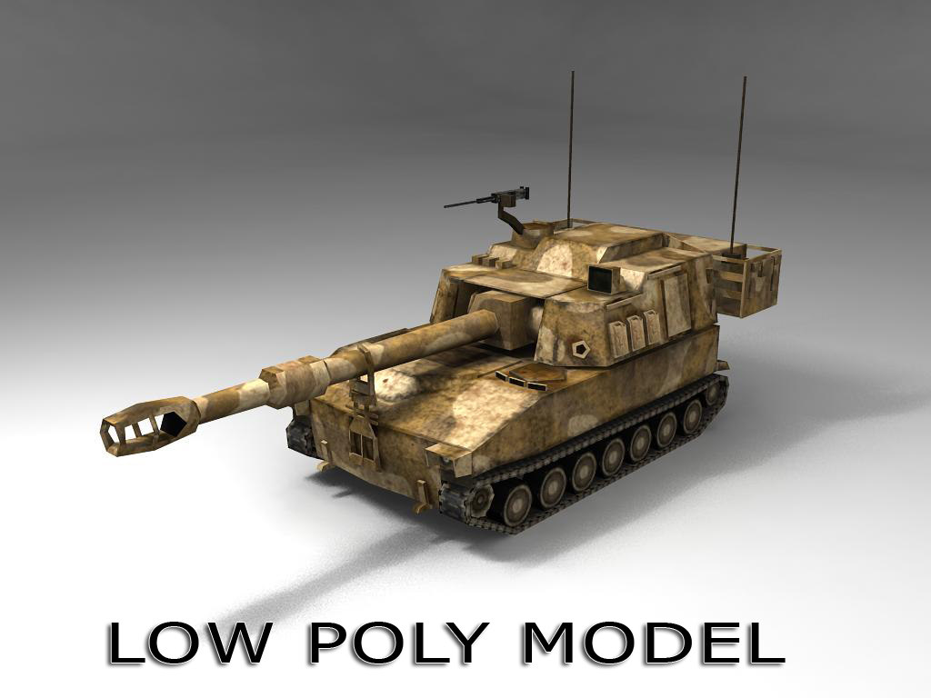 3d m-109 paladin
