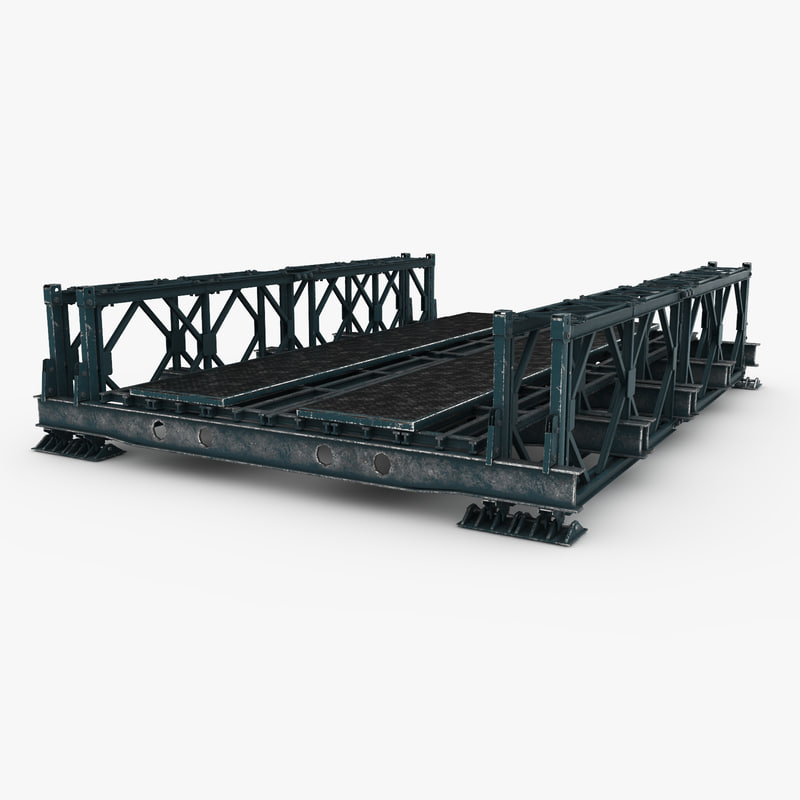 3d model bailey bridge construction