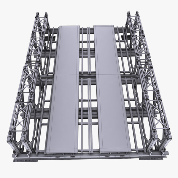 3d model bailey bridge construction