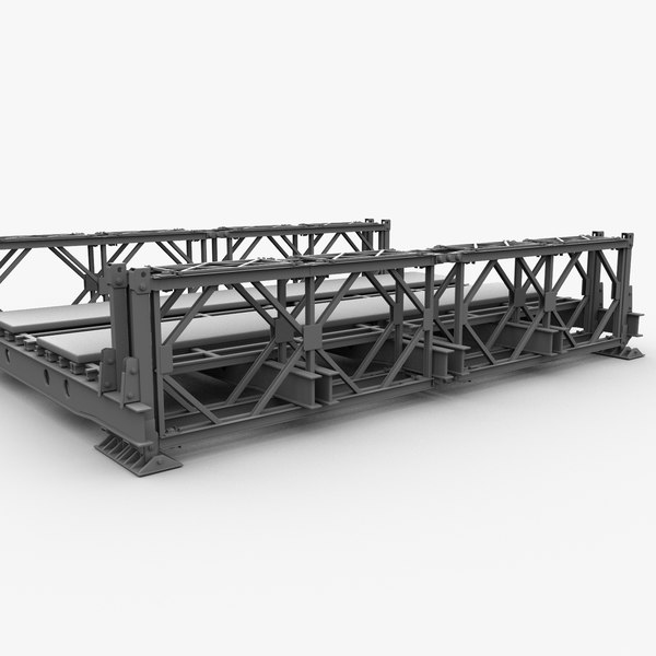 3d model bailey bridge construction