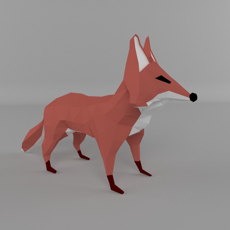 3d fox