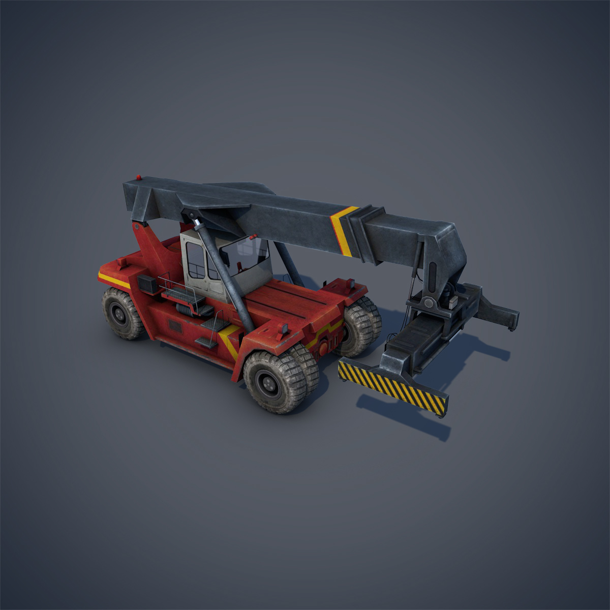 reach stacker c4d