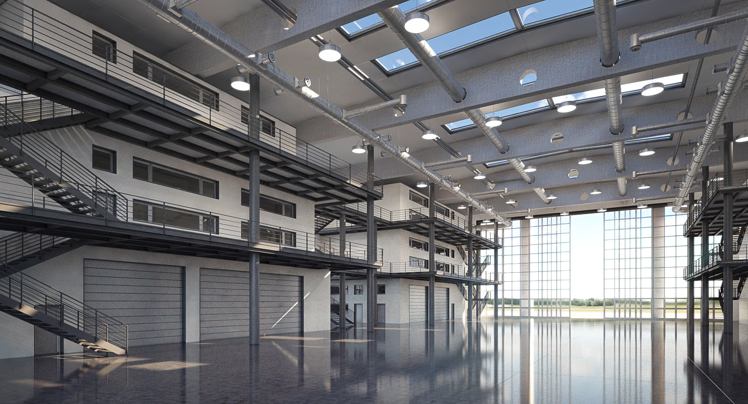 3d warehouse realistic model