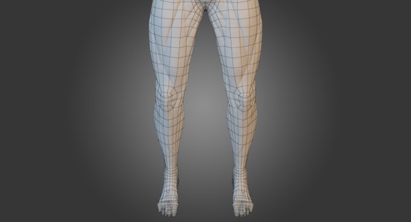 3d model human rigged