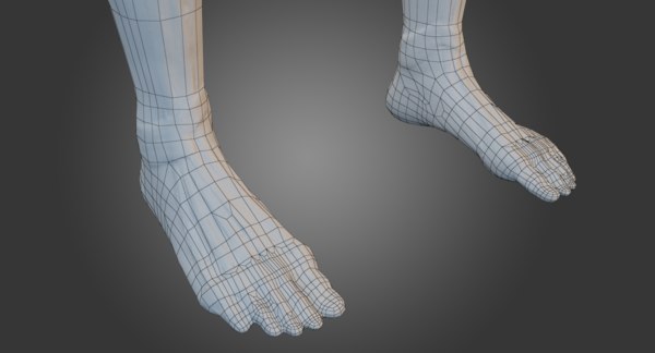 3d model human rigged