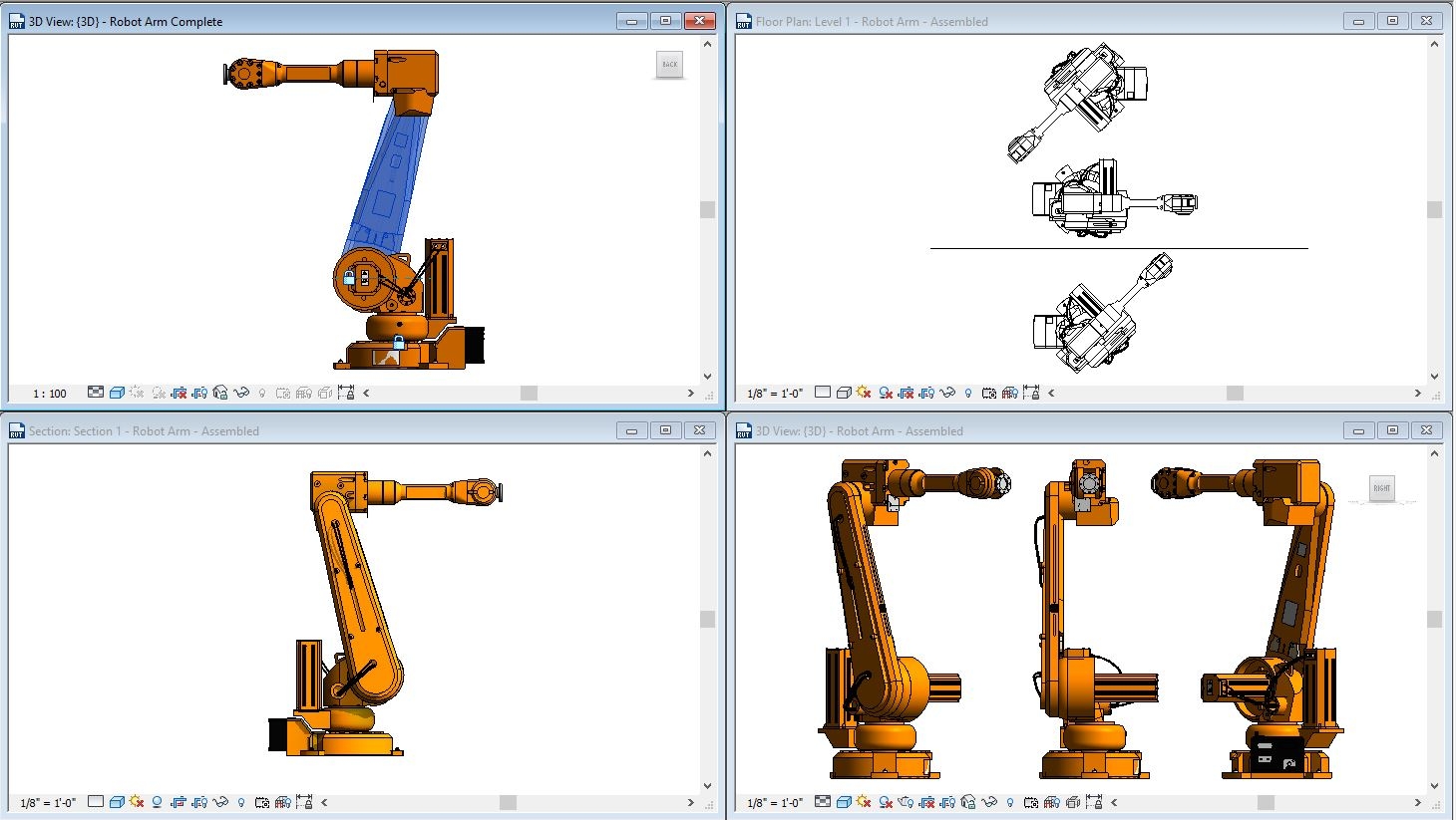 3d robotic arm 2600 model