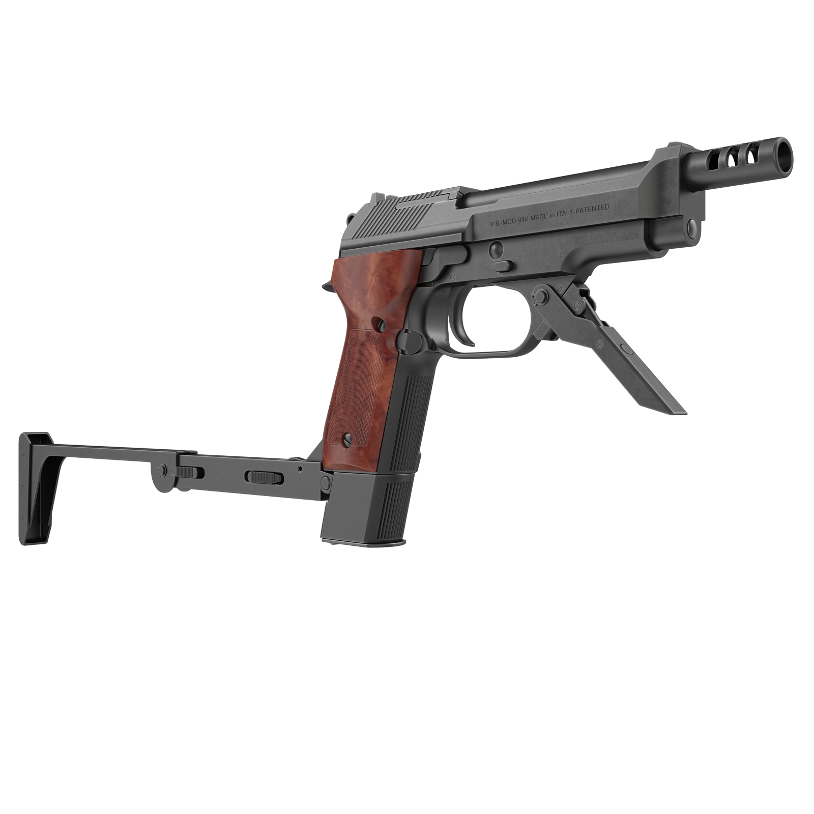 3d model beretta 93r