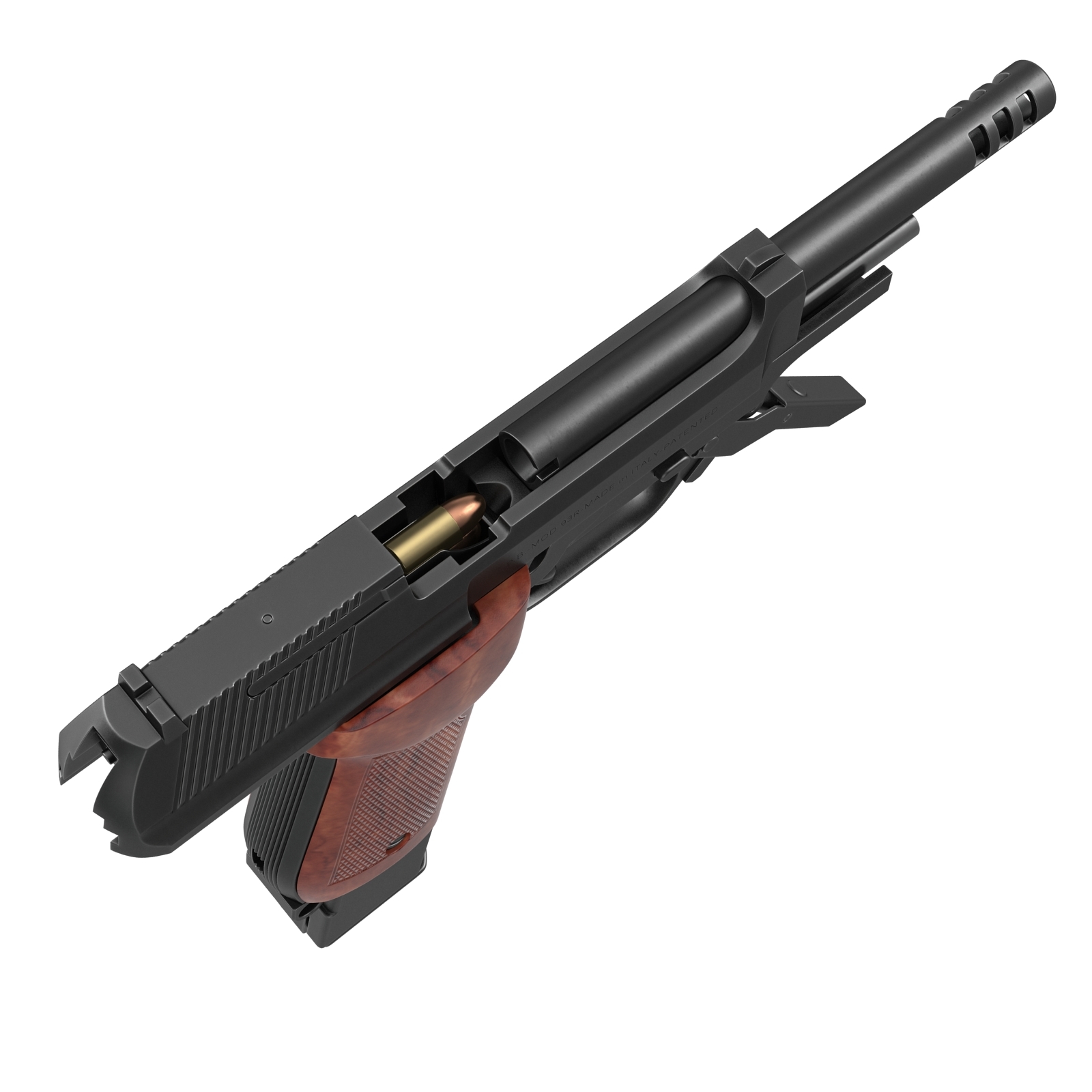 3d model beretta 93r