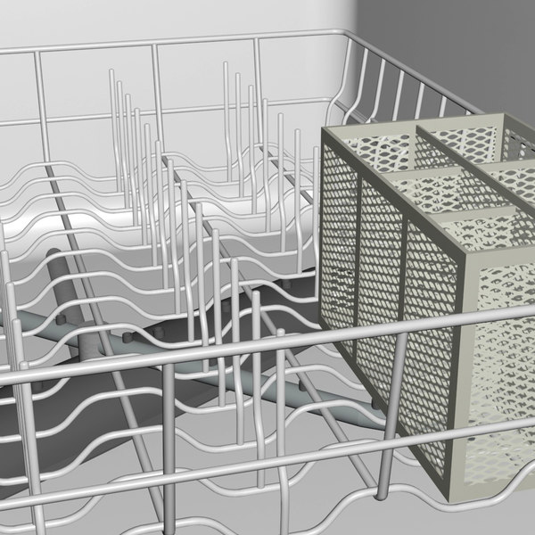 dishes rack 3d model
