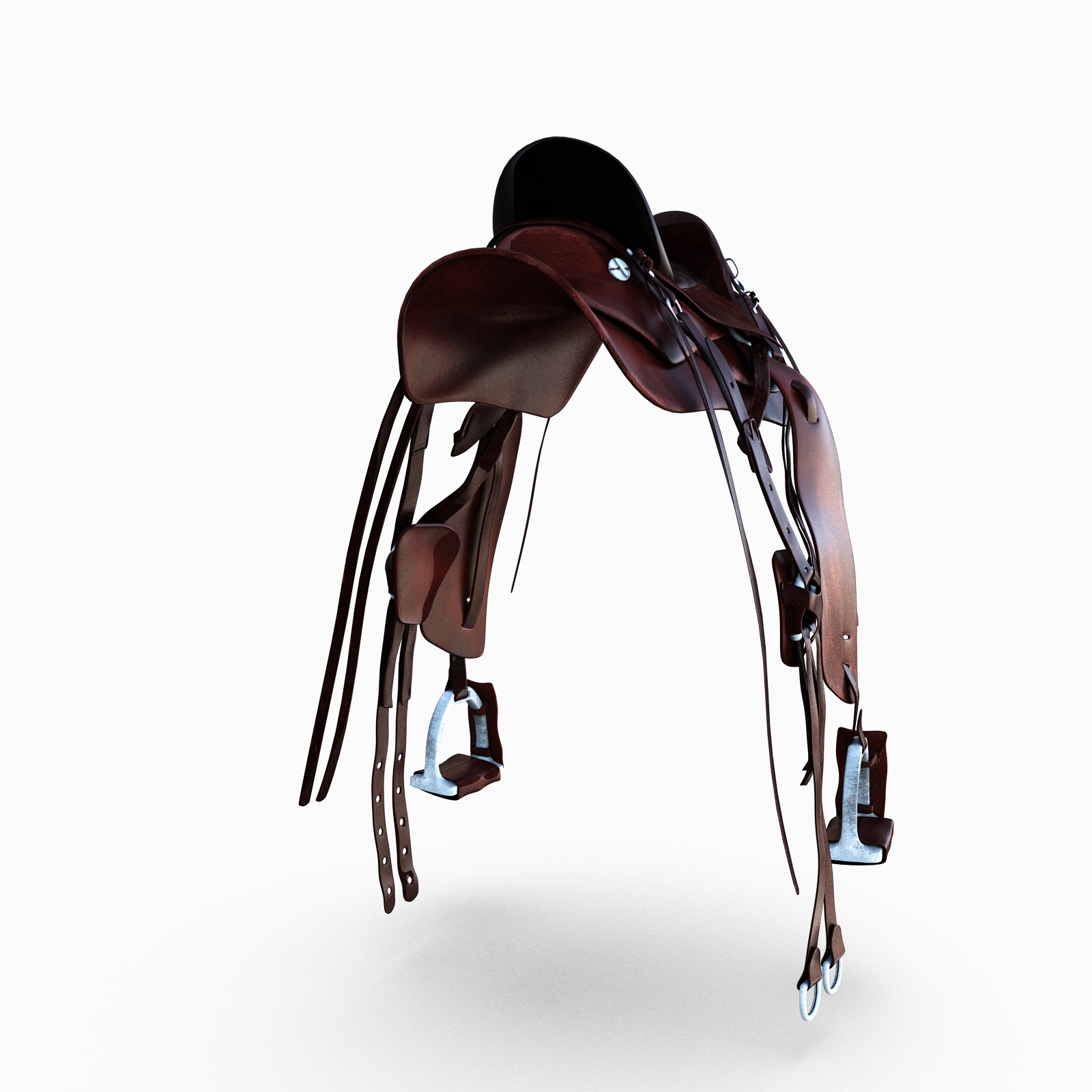 horse saddle 3d model