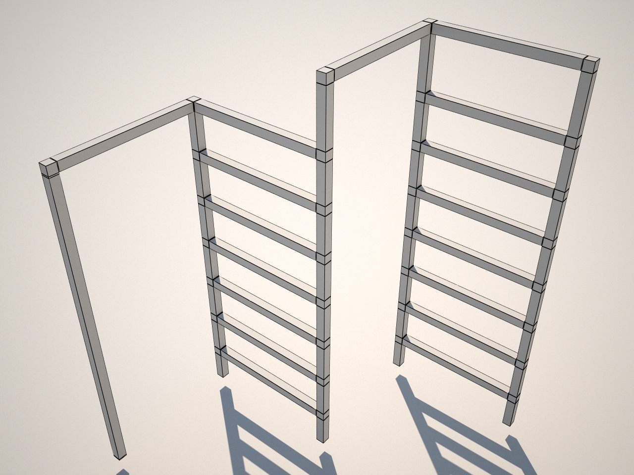 3d horizontal bar