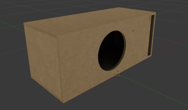 3d subwoofer box