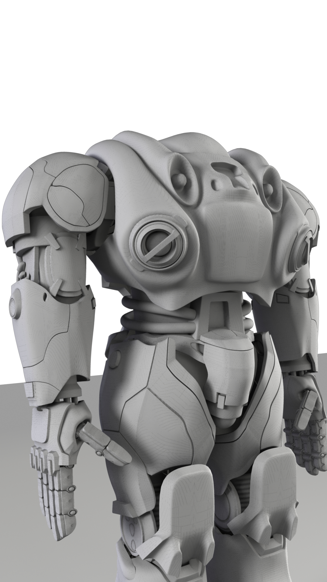 3d robo model