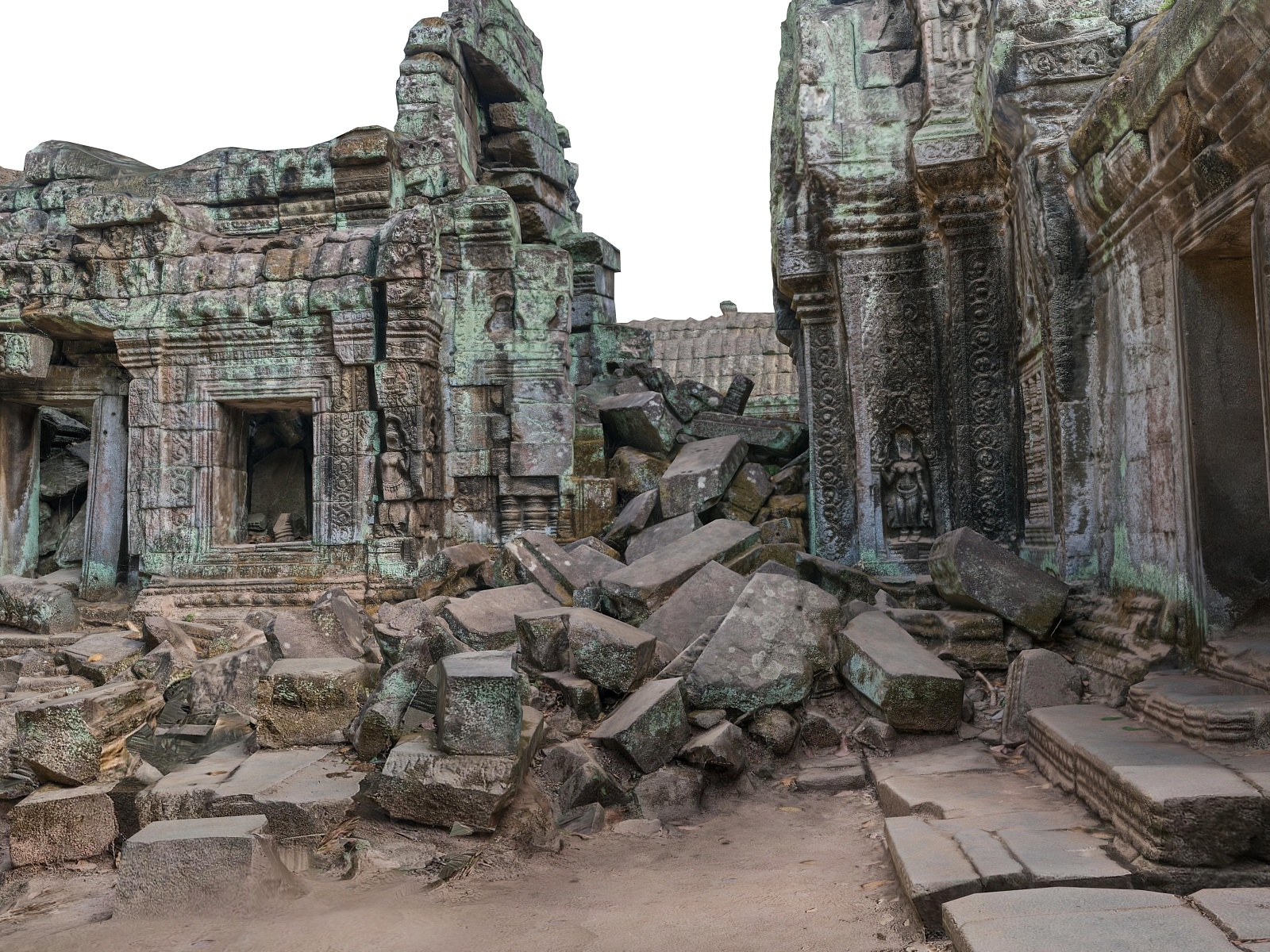 3d model ancient temple 16 k