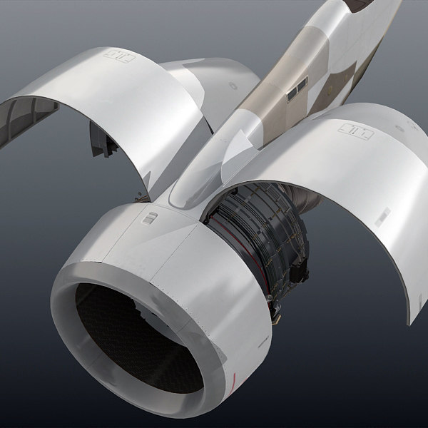 Jet Engine HD Full3D模型 - TurboSquid 1067451