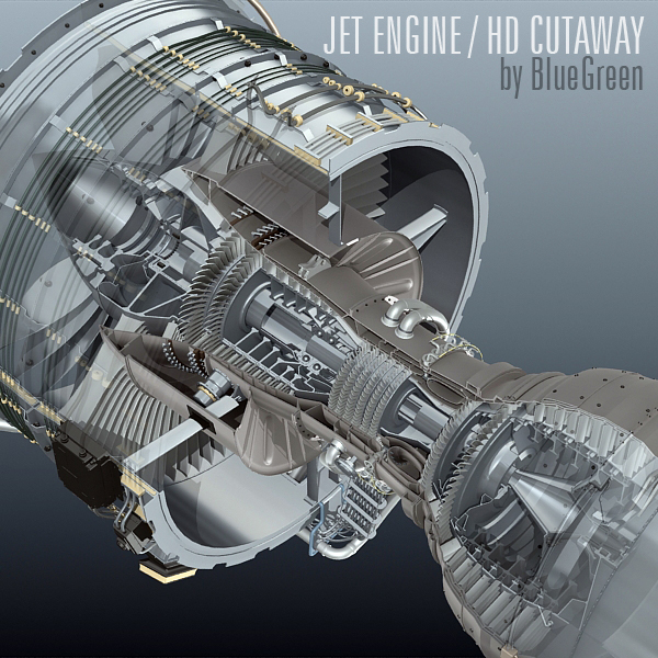 Airplane Engine 3D Models for Download | TurboSquid