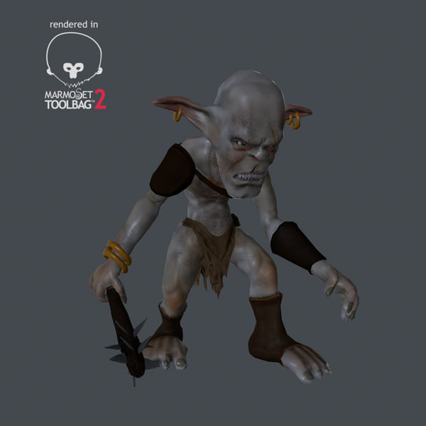 Low Poly Goblin 3D Models for Download | TurboSquid
