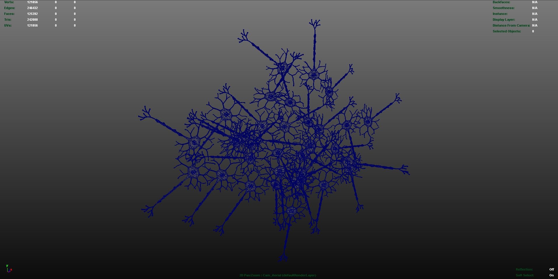 structure neuron 3d model