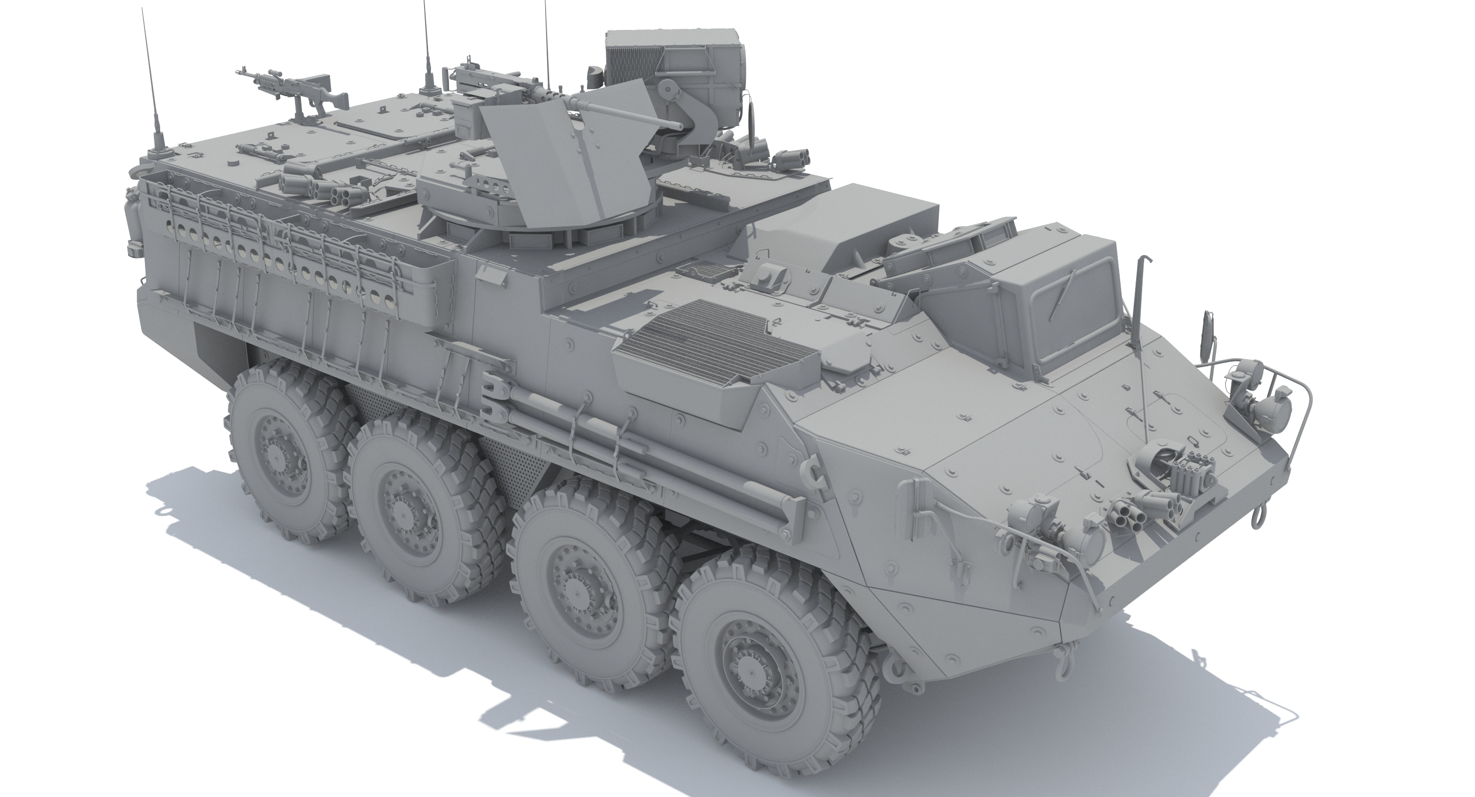 3d m1127 reconnaissance vehicle model