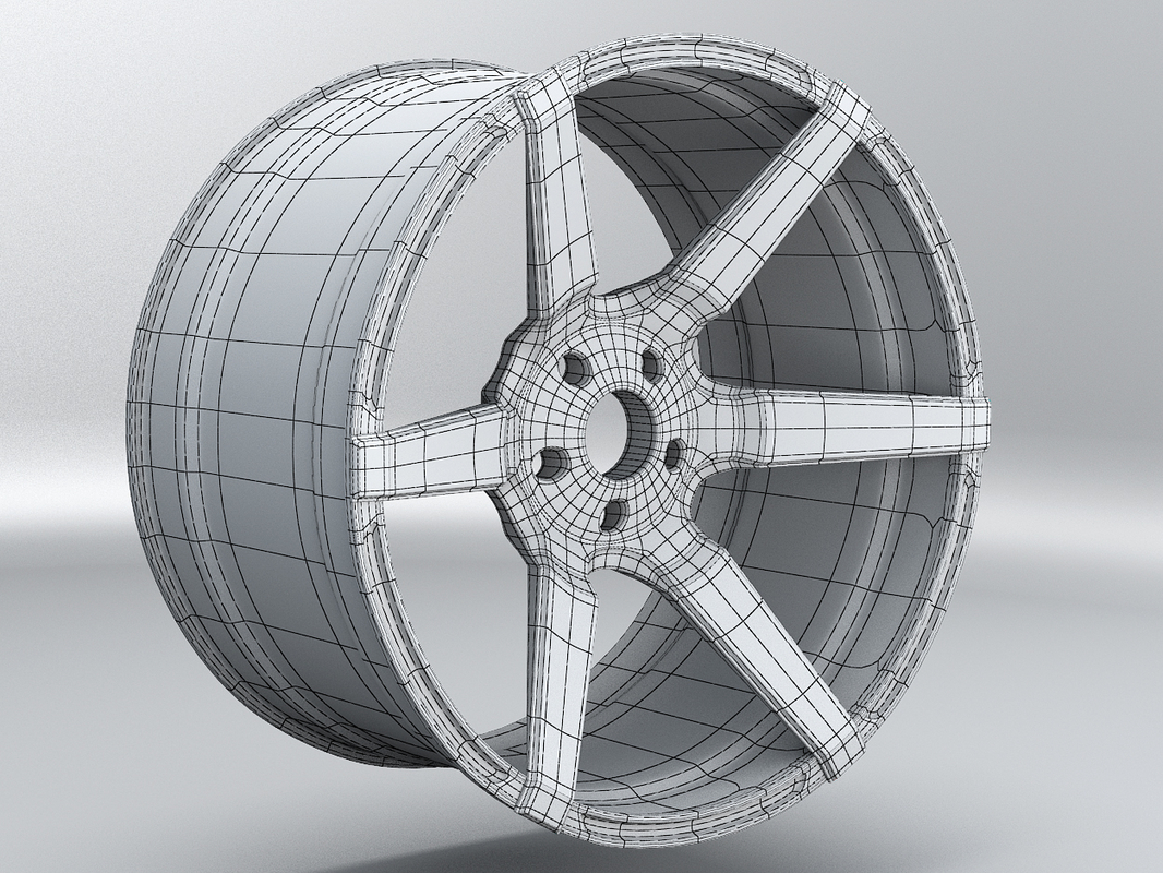 wheel 3d model