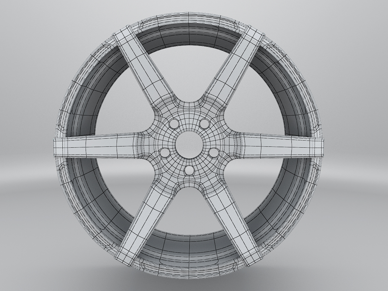 wheel 3d model