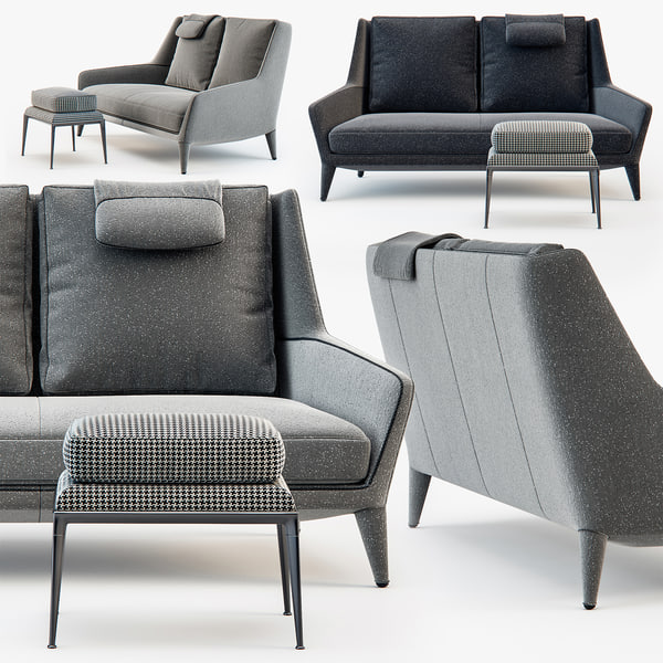 3D minotti lawrence clan seating - TurboSquid 1153662