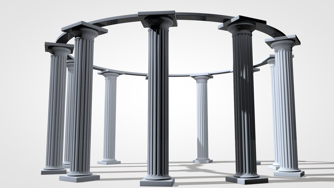 columns temple c4d