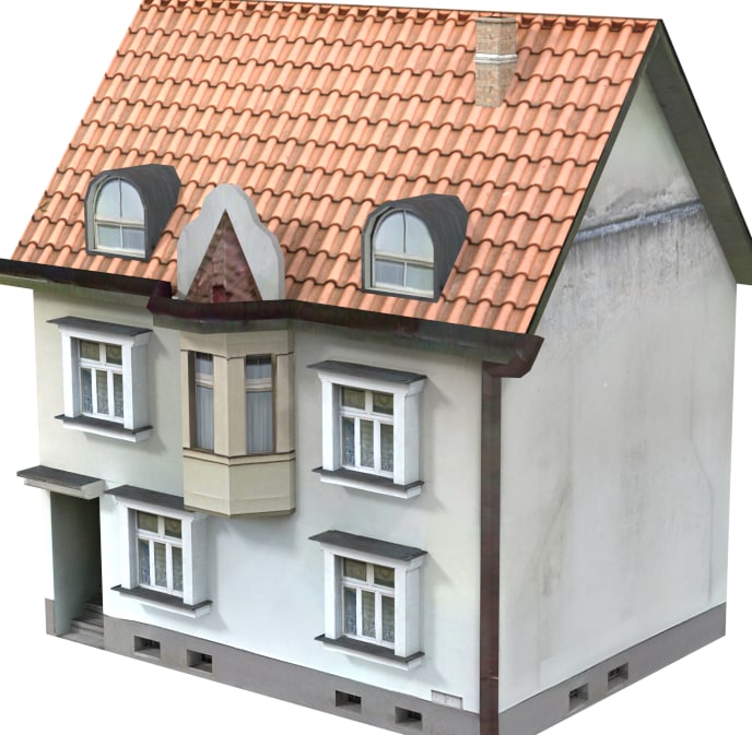 modelo 3d Casa ordinaria - TurboSquid 1068261