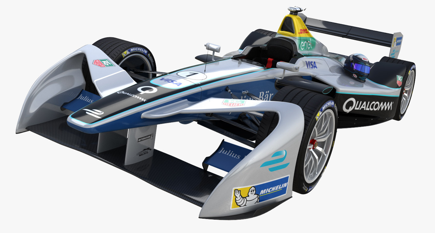 3d model formula e spark renault