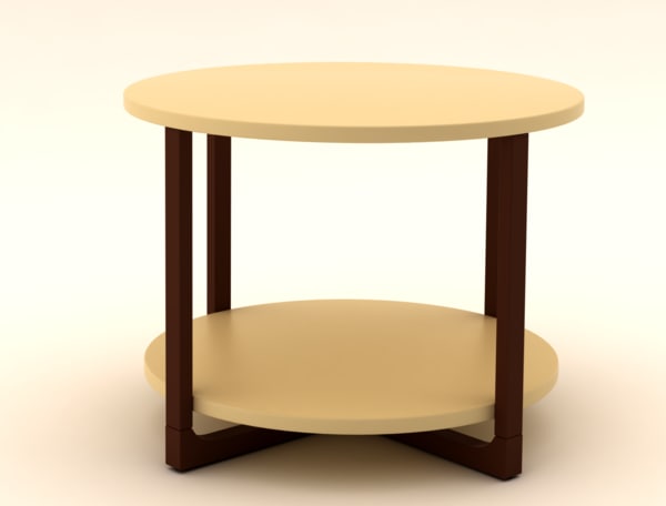 3d model center table