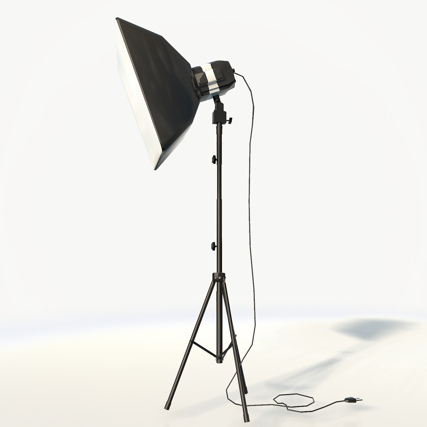 3d 3ds photo studio soft light lamp