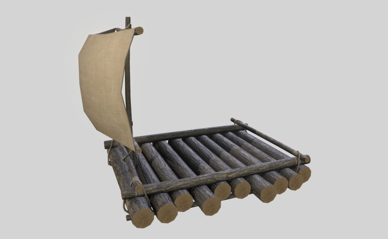 raft 3d model