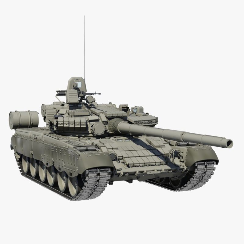 t-80 t-80bv 3d model