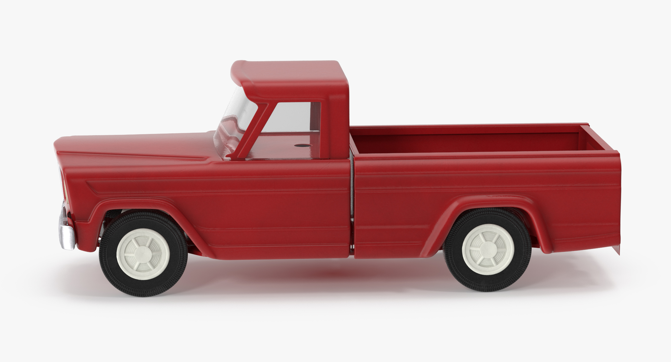3d model toy truck 02