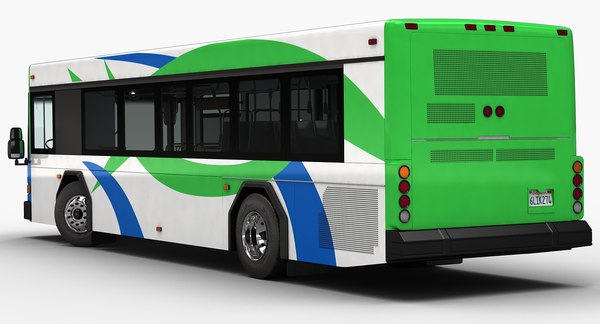 2015 gillig floor bus 3d model