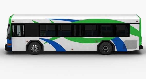 2015 gillig floor bus 3d model