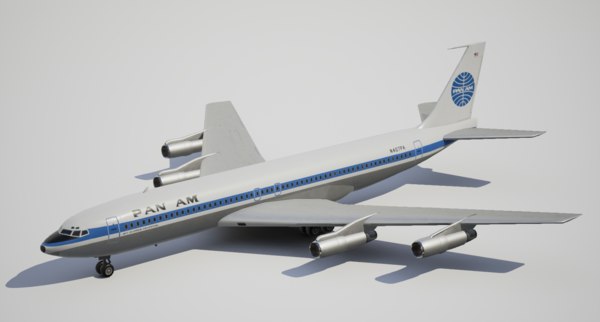 Boeing 707 3D Models for Download | TurboSquid
