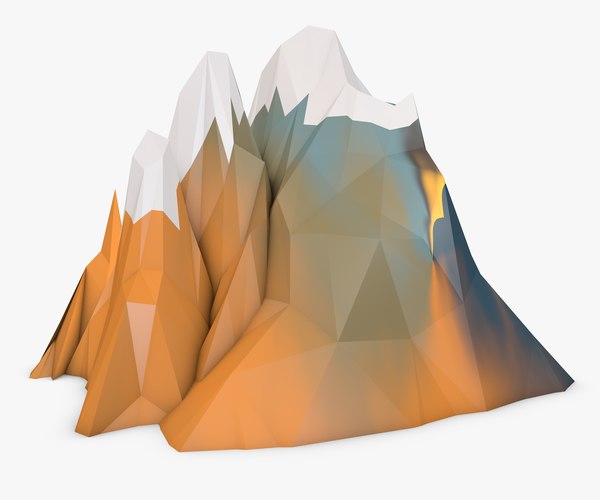 Mountain model - TurboSquid 1195990